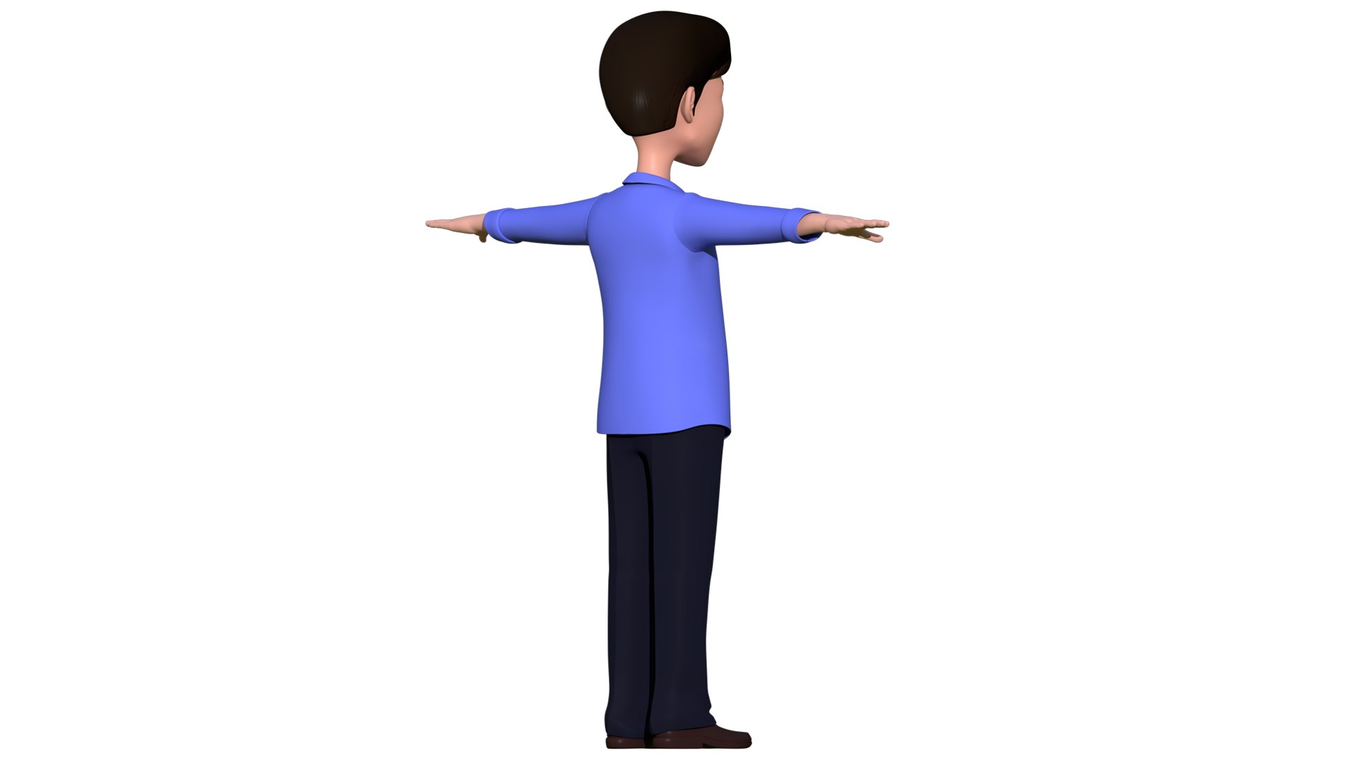 3D Cartoon Father - TurboSquid 1769524