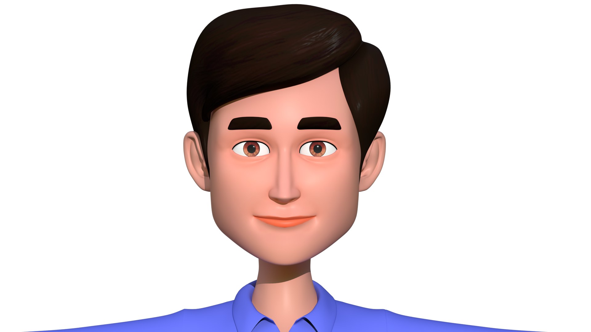 3D Cartoon Father - TurboSquid 1769524