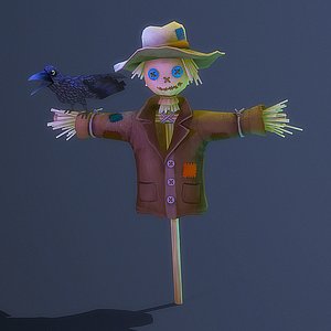 3D Scarecrow Models - Browse & Download Formats - TurboSquid