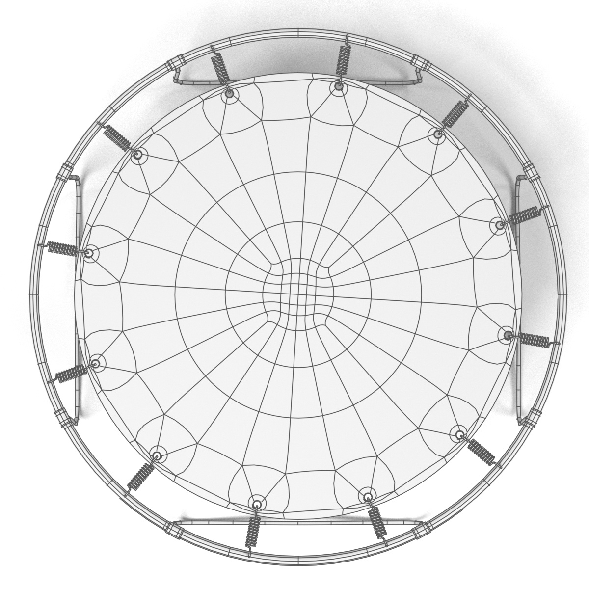 trampoline 3d model