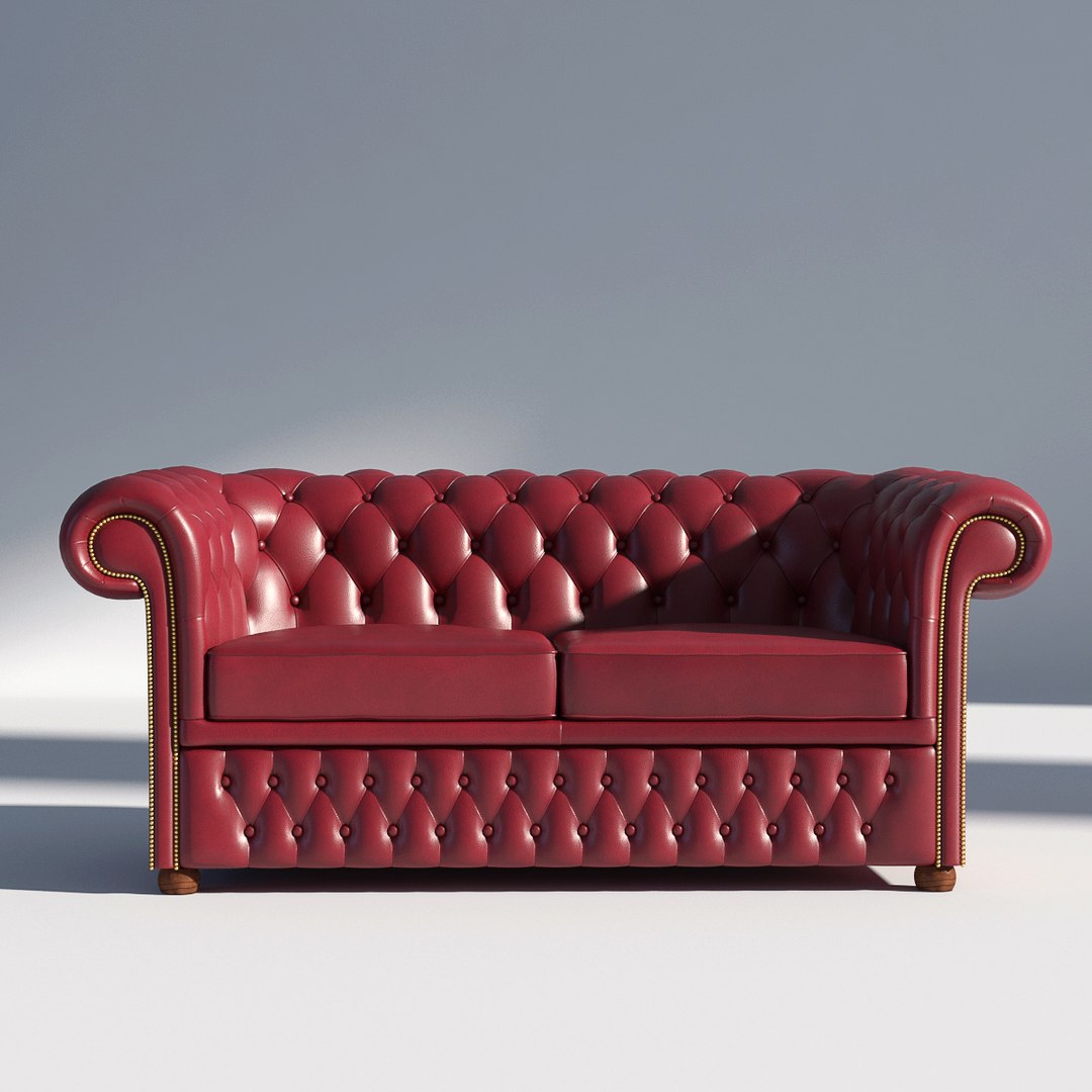 Chesterfield sofa model - TurboSquid 1452545