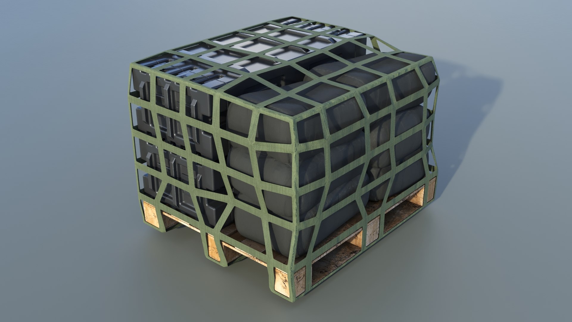 3D Model Miritary Air Cargo - TurboSquid 1946072