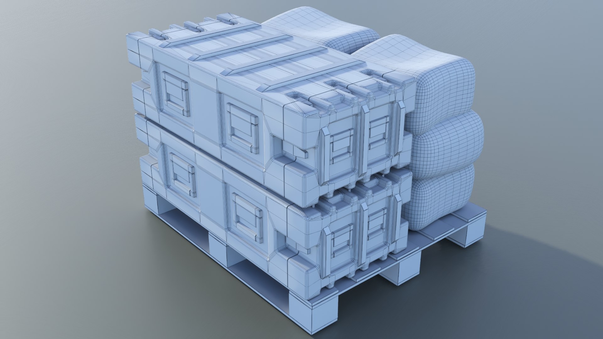 3D Model Miritary Air Cargo - TurboSquid 1946072