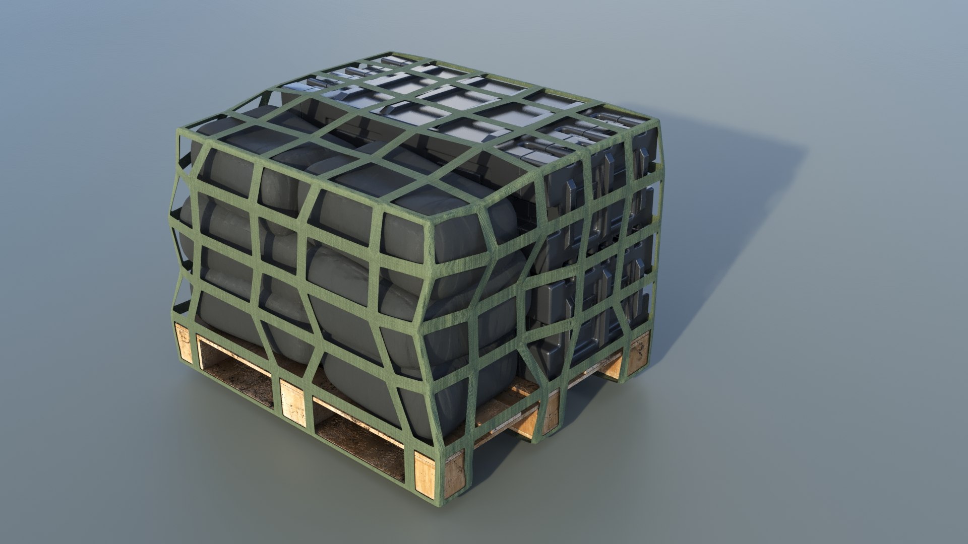 3D Model Miritary Air Cargo - TurboSquid 1946072