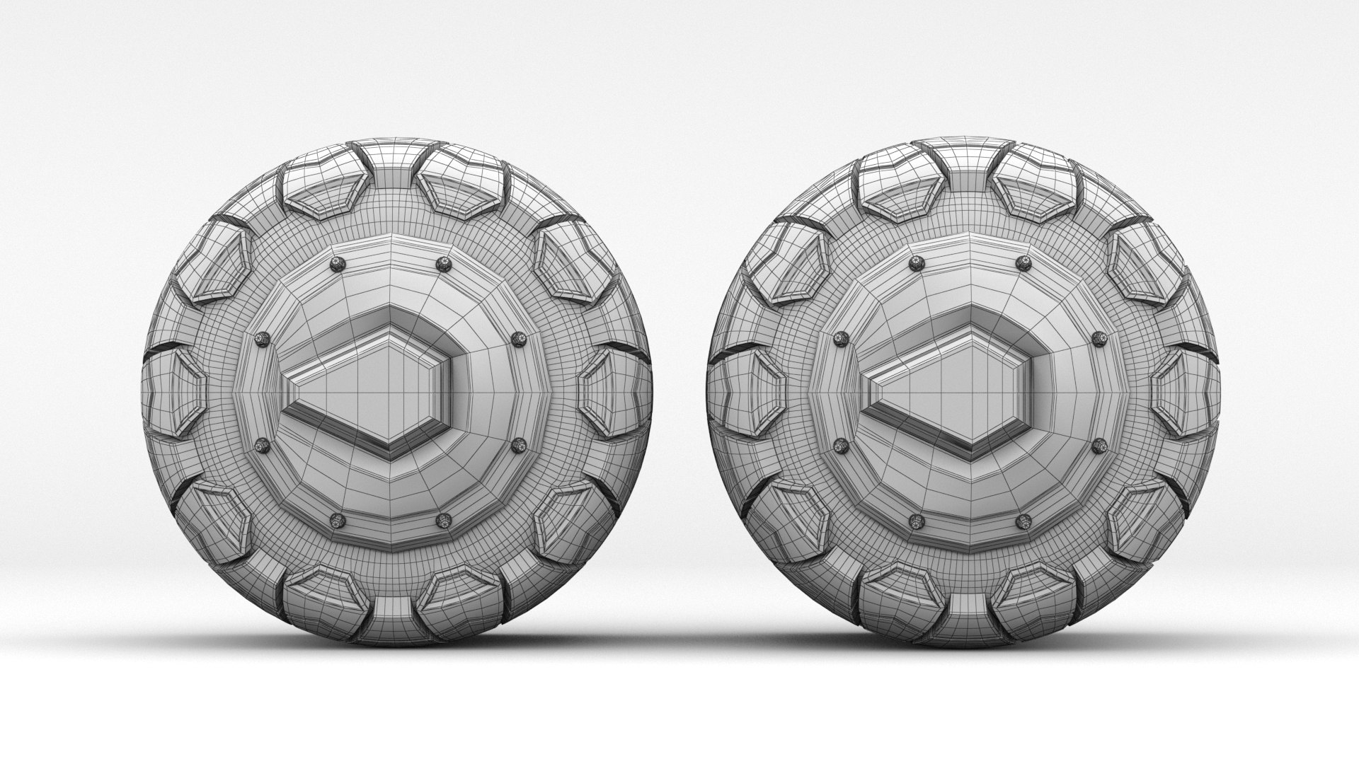 3D Model Sci-Fi Wheel - TurboSquid 1765308