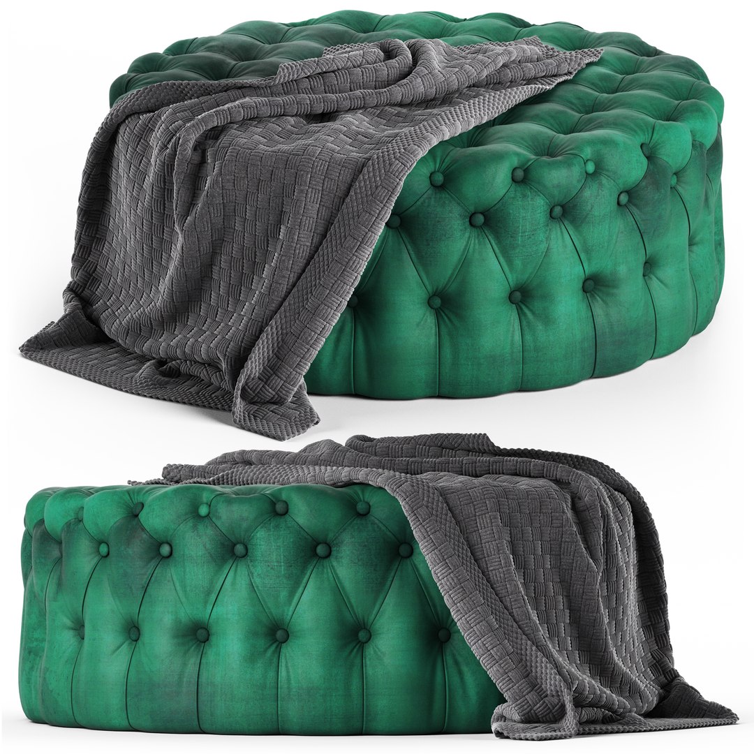 3D Loftdesigne Poof 1520 Model - TurboSquid 2184745