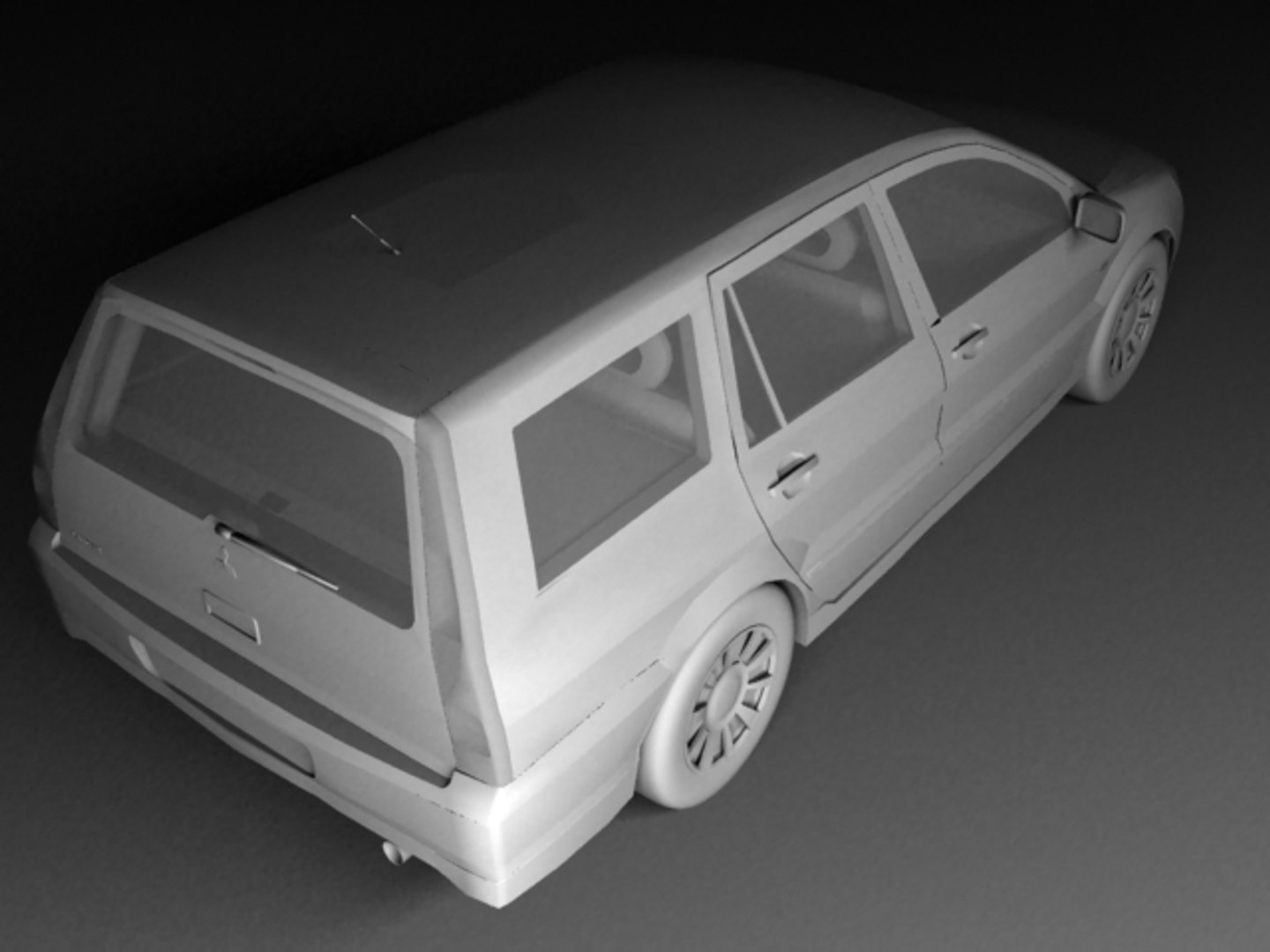 3d Mitsubishi Lancer Mk Wagon