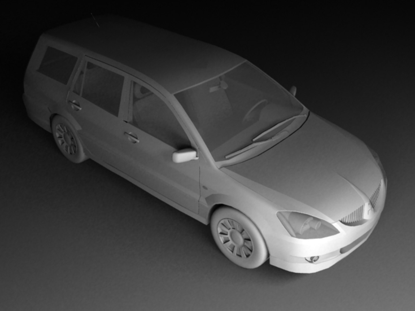 3d Mitsubishi Lancer Mk Wagon
