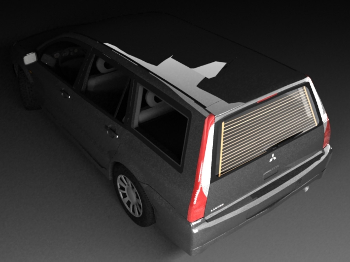 3d Mitsubishi Lancer Mk Wagon