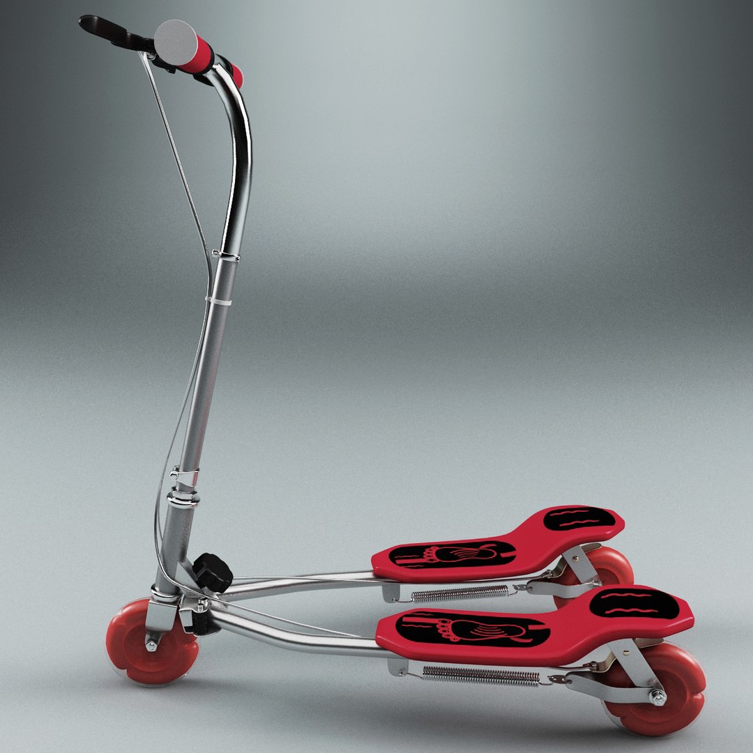 tango swing scooter 3d model