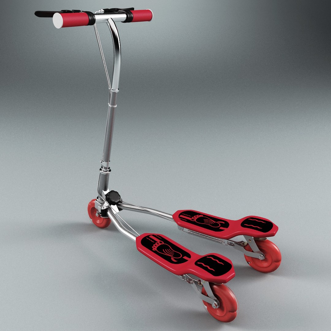 tango swing scooter 3d model