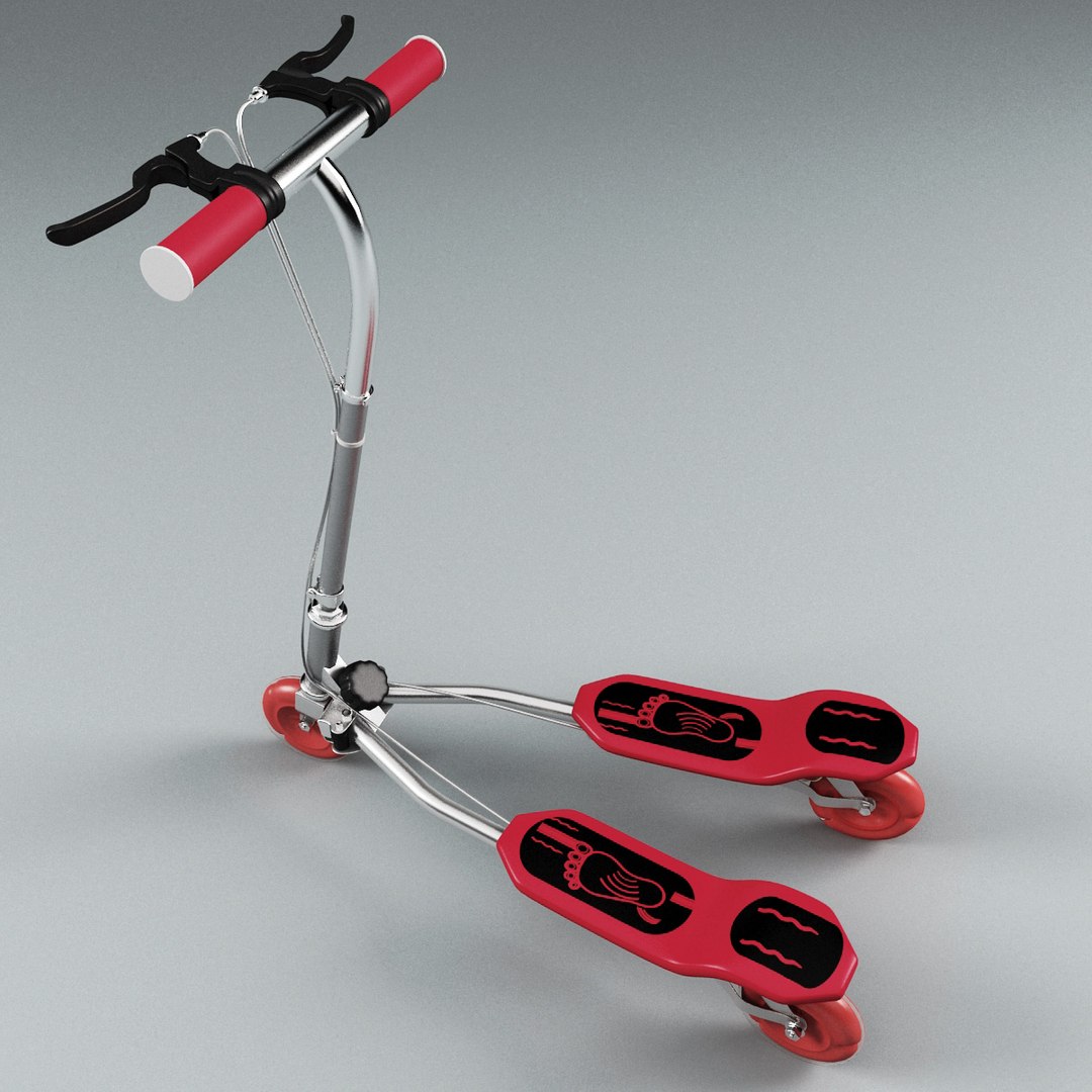 tango swing scooter 3d model