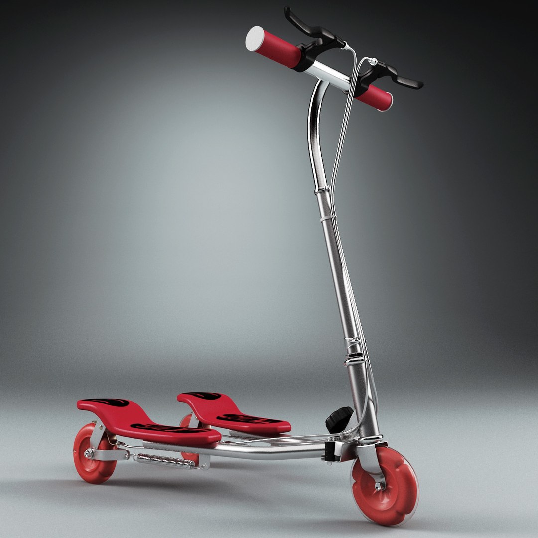tango swing scooter 3d model