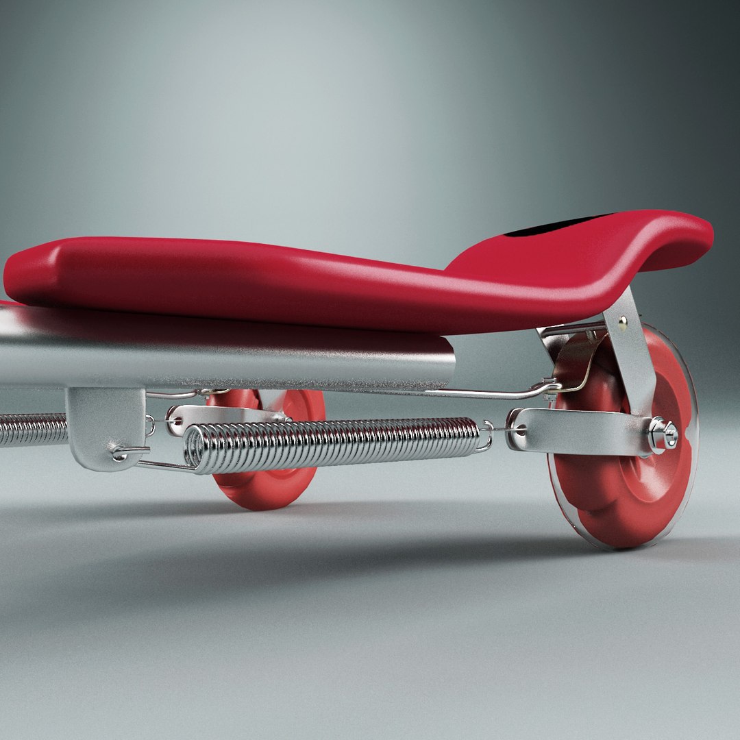 tango swing scooter 3d model