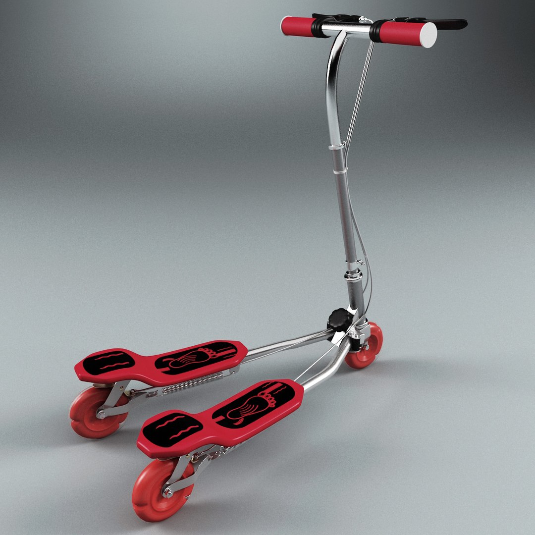tango swing scooter 3d model