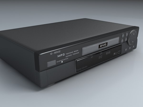 DVD Player 3D Models for Download | TurboSquid