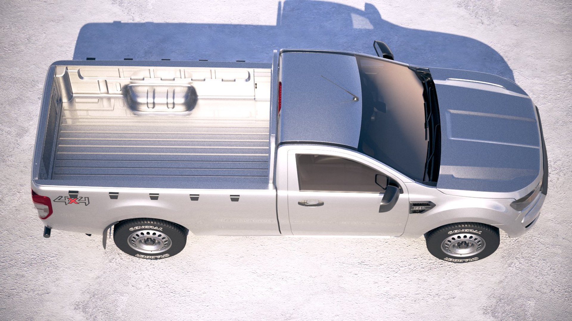 Ranger Xl Singlecab Model - TurboSquid 1302560