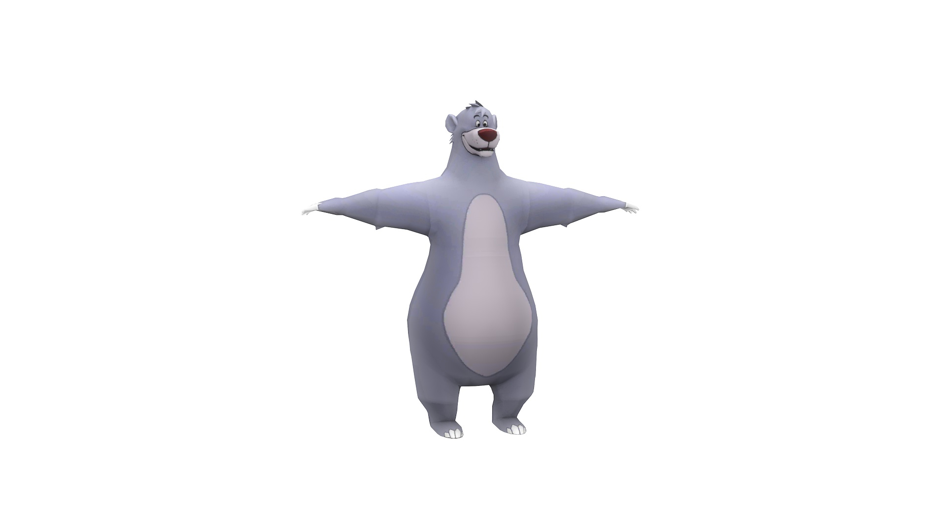3D Baloo - TurboSquid 2405342