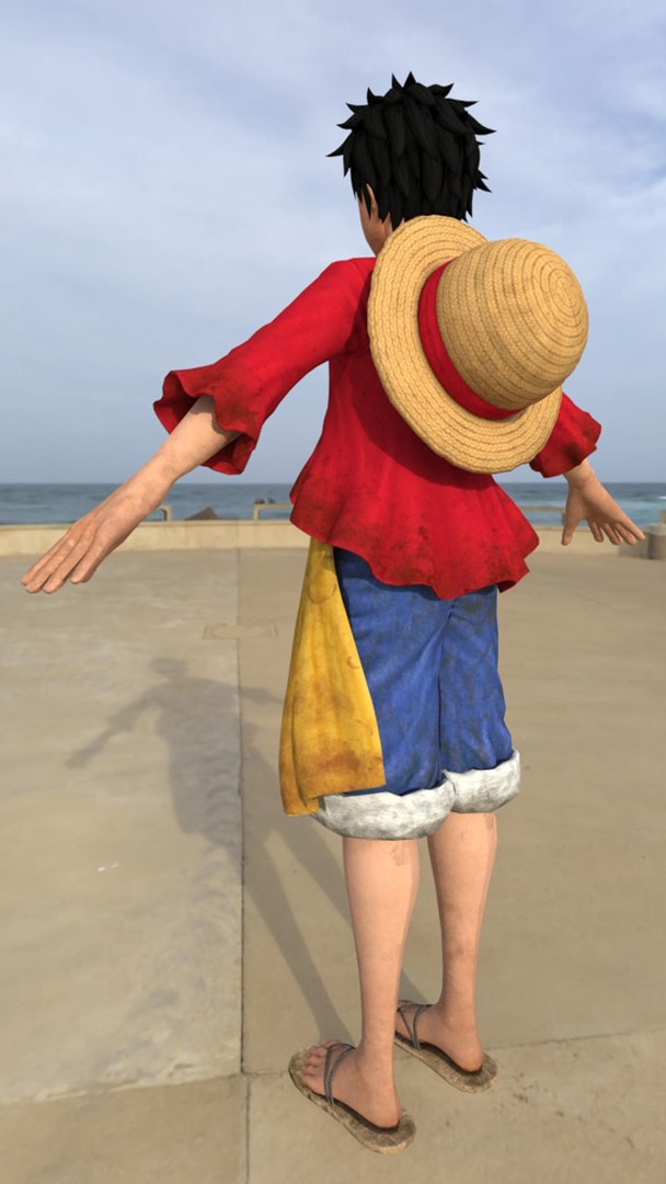 ONE PIECE - LUFFY 3D Model - TurboSquid 2357963