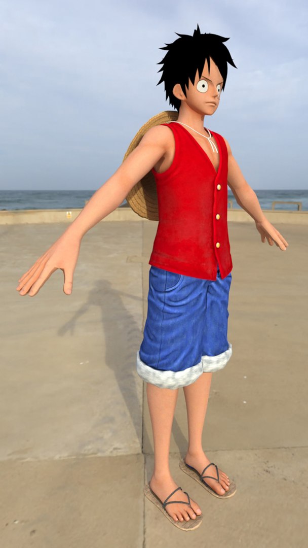 ONE PIECE - LUFFY 3D Model - TurboSquid 2357963