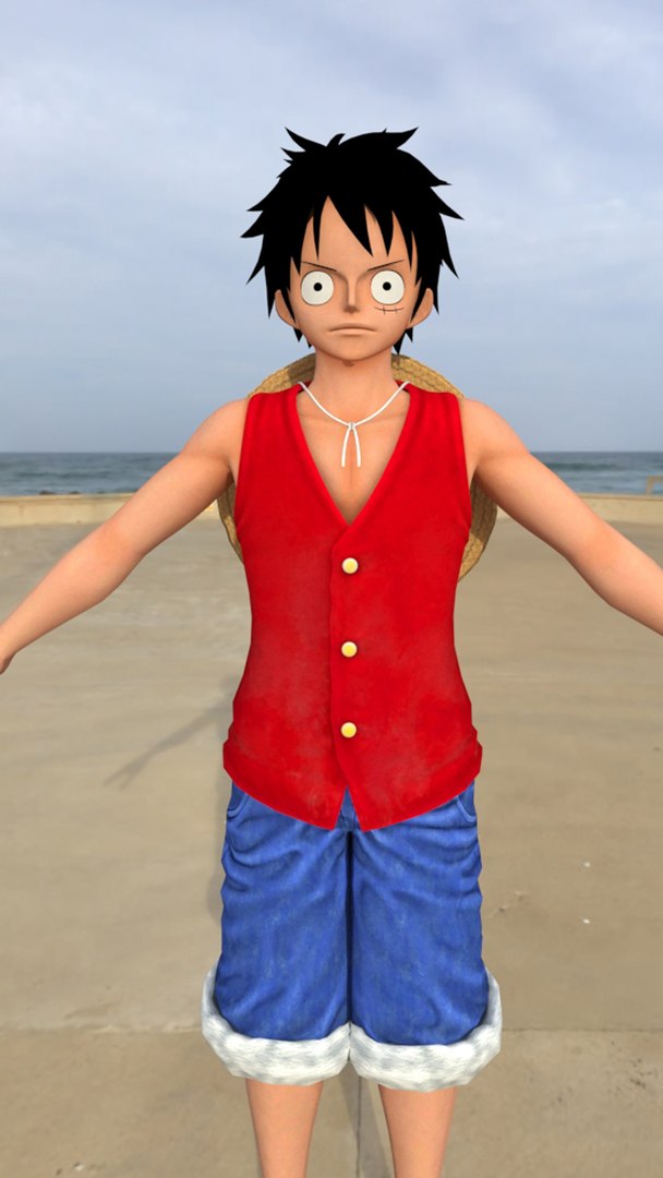 ONE PIECE - LUFFY 3D Model - TurboSquid 2357963