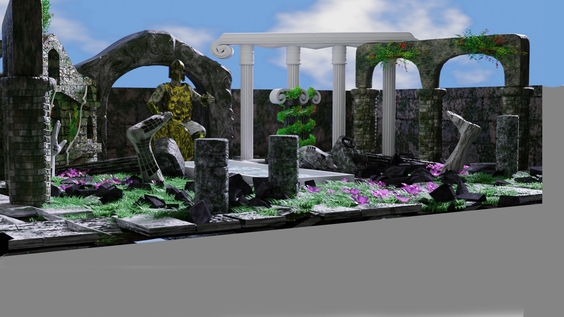 Ancient Ruin 3D Model - TurboSquid 2021934