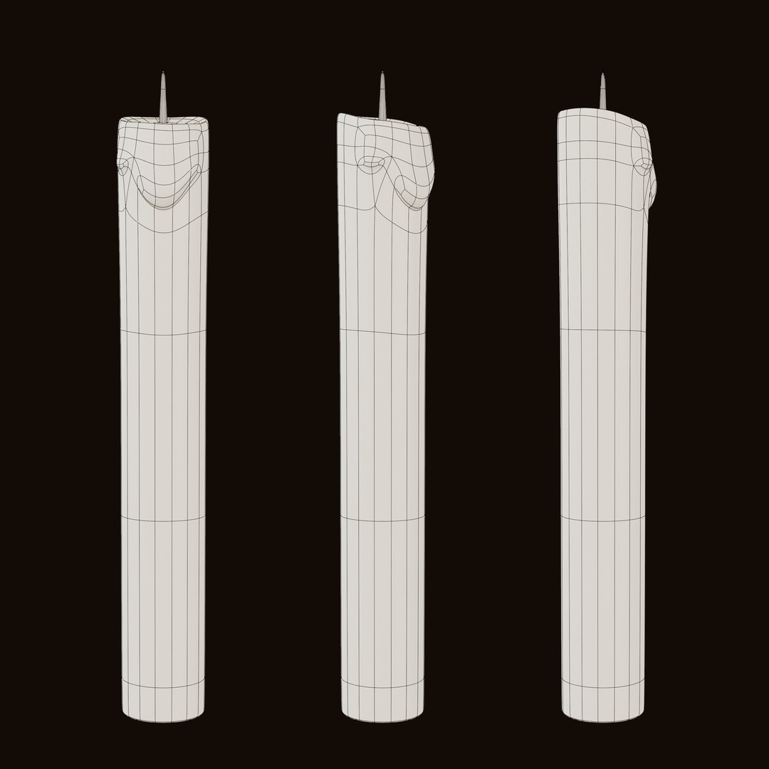 Candlestick 3D Model - TurboSquid 1973983