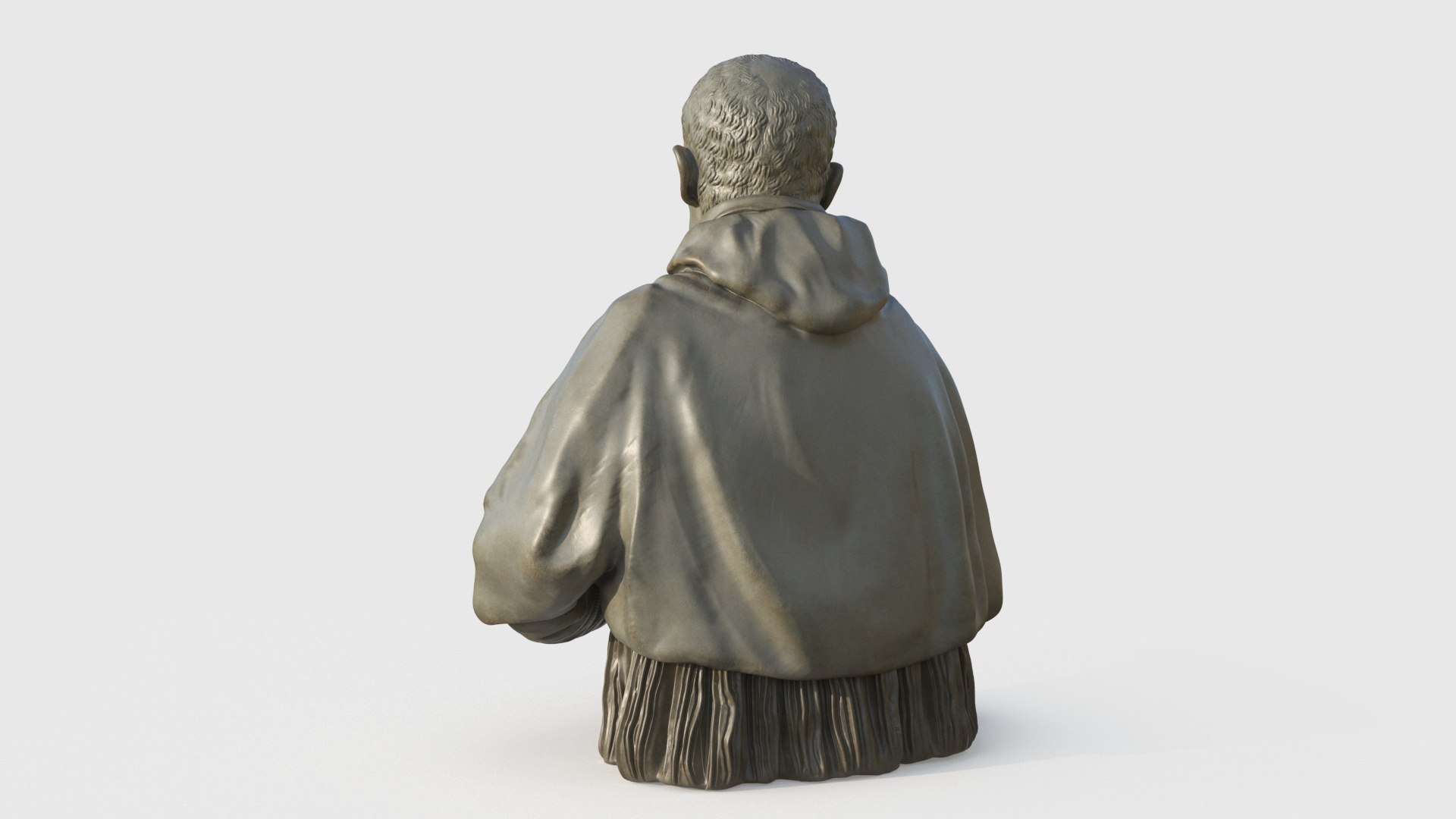 Bust Of Cardinal Roberto Bellarmino 3D Model - TurboSquid 2184065
