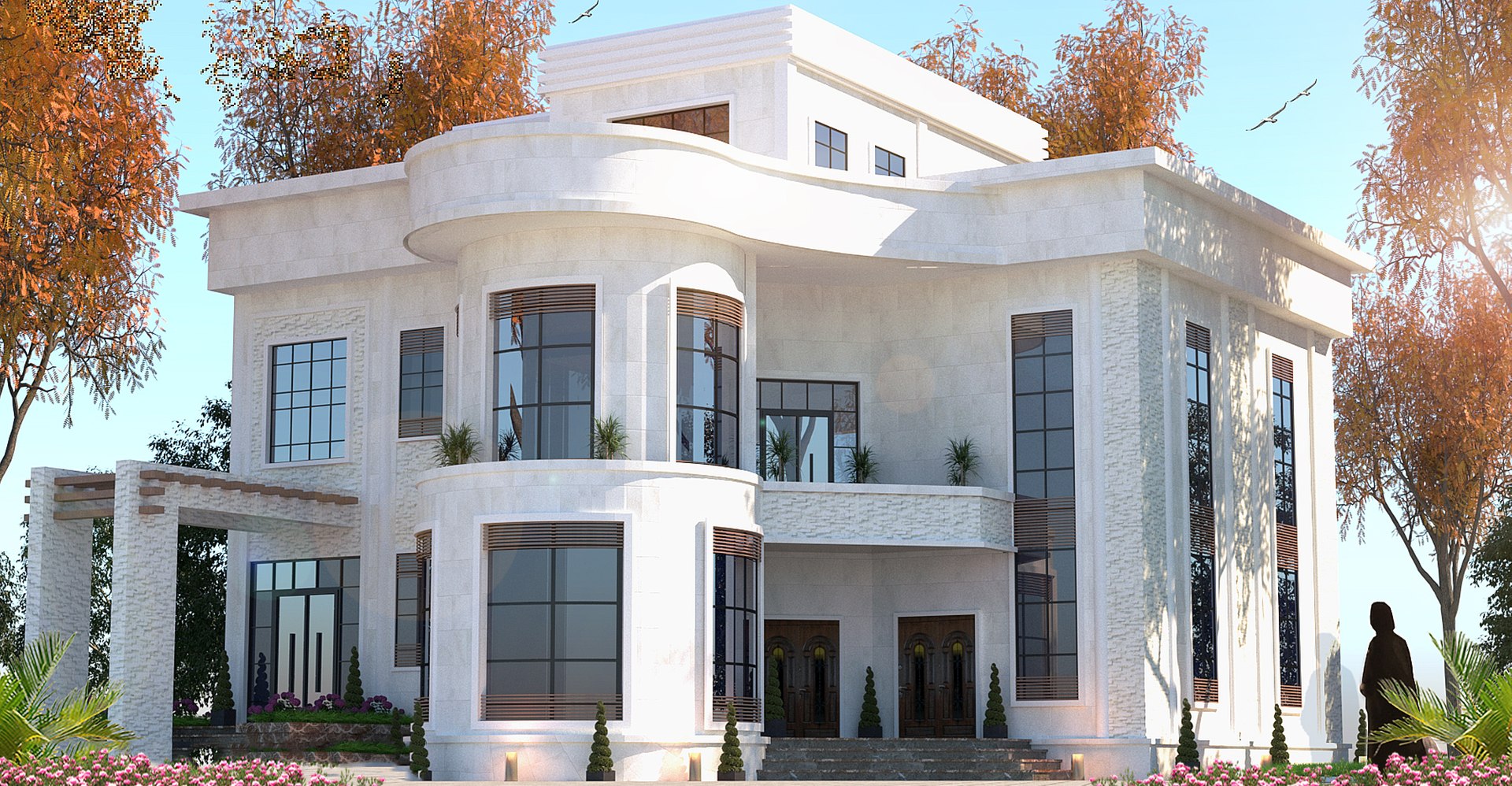 NEW CLASSIC VILA 3D Model - TurboSquid 1909725