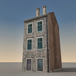 3d model building italian