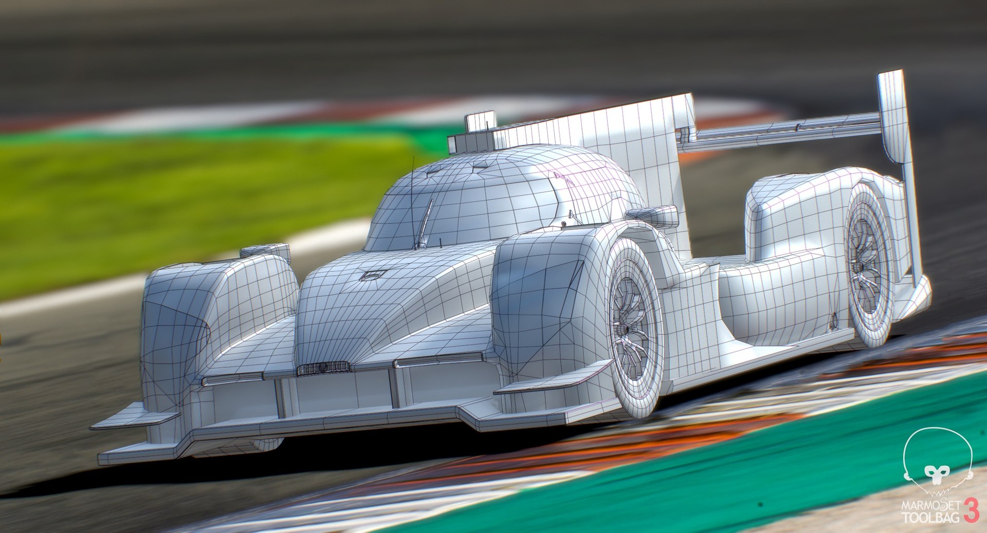 Ginetta g60-lt-p1 wec lmp1 3D model - TurboSquid 1571466