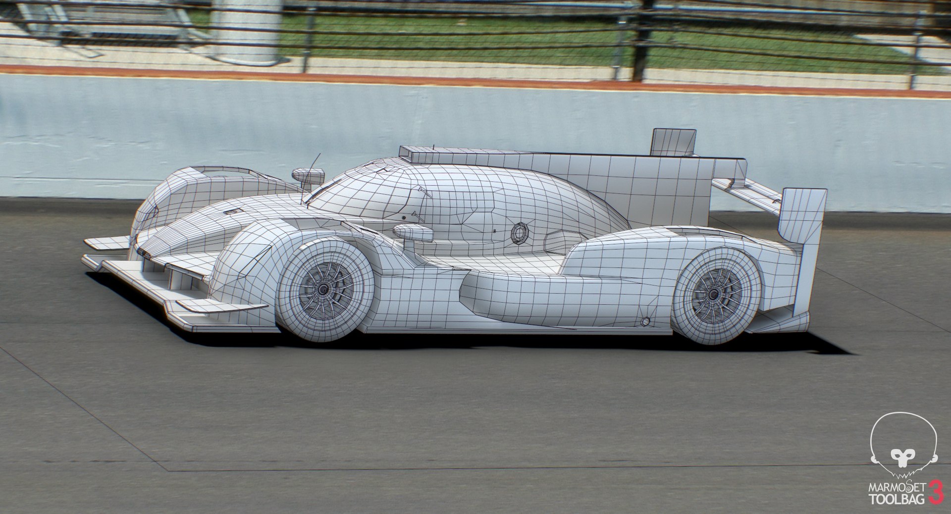 Ginetta g60-lt-p1 wec lmp1 3D model - TurboSquid 1571466