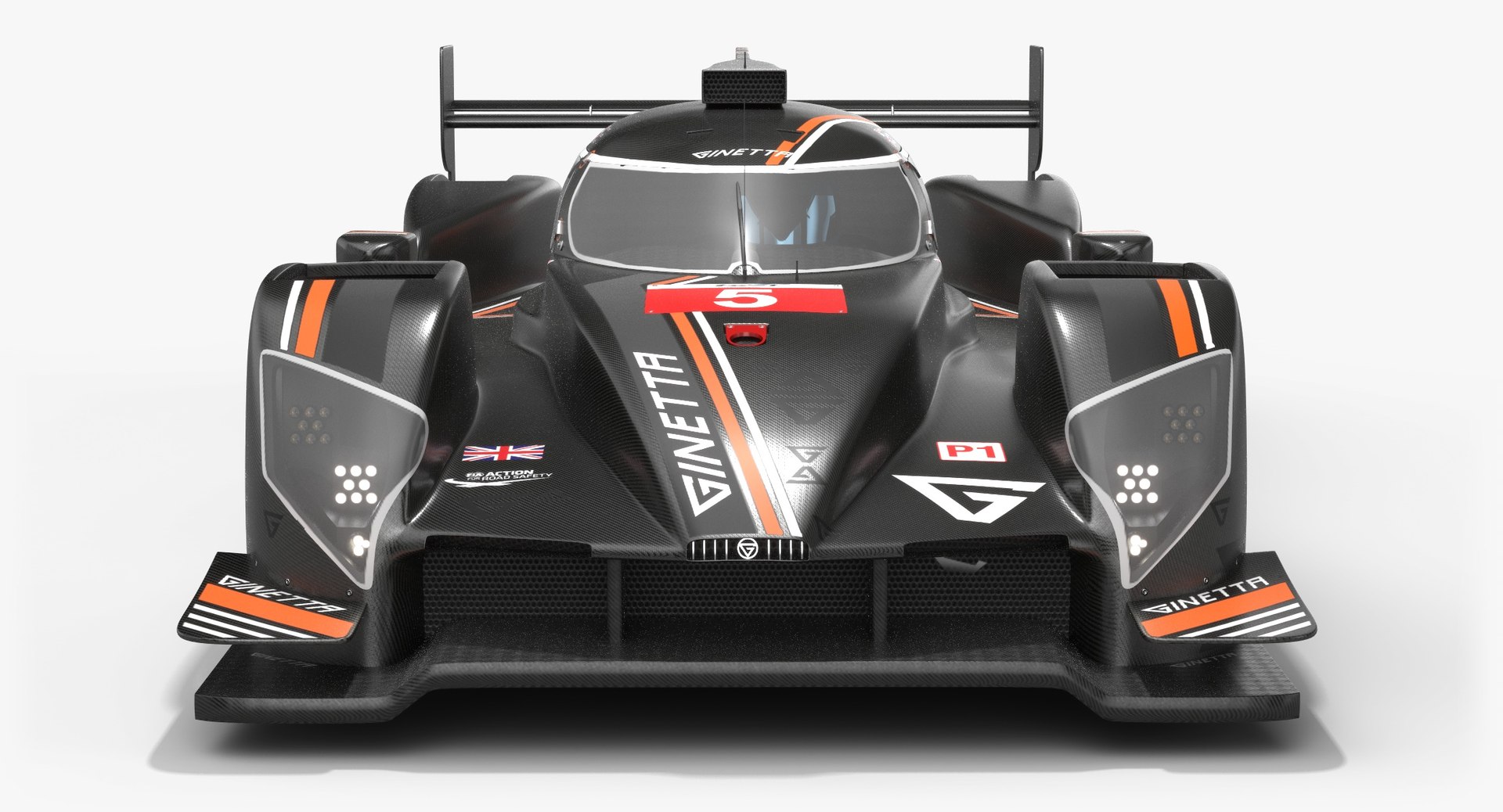 Ginetta g60-lt-p1 wec lmp1 3D model - TurboSquid 1571466