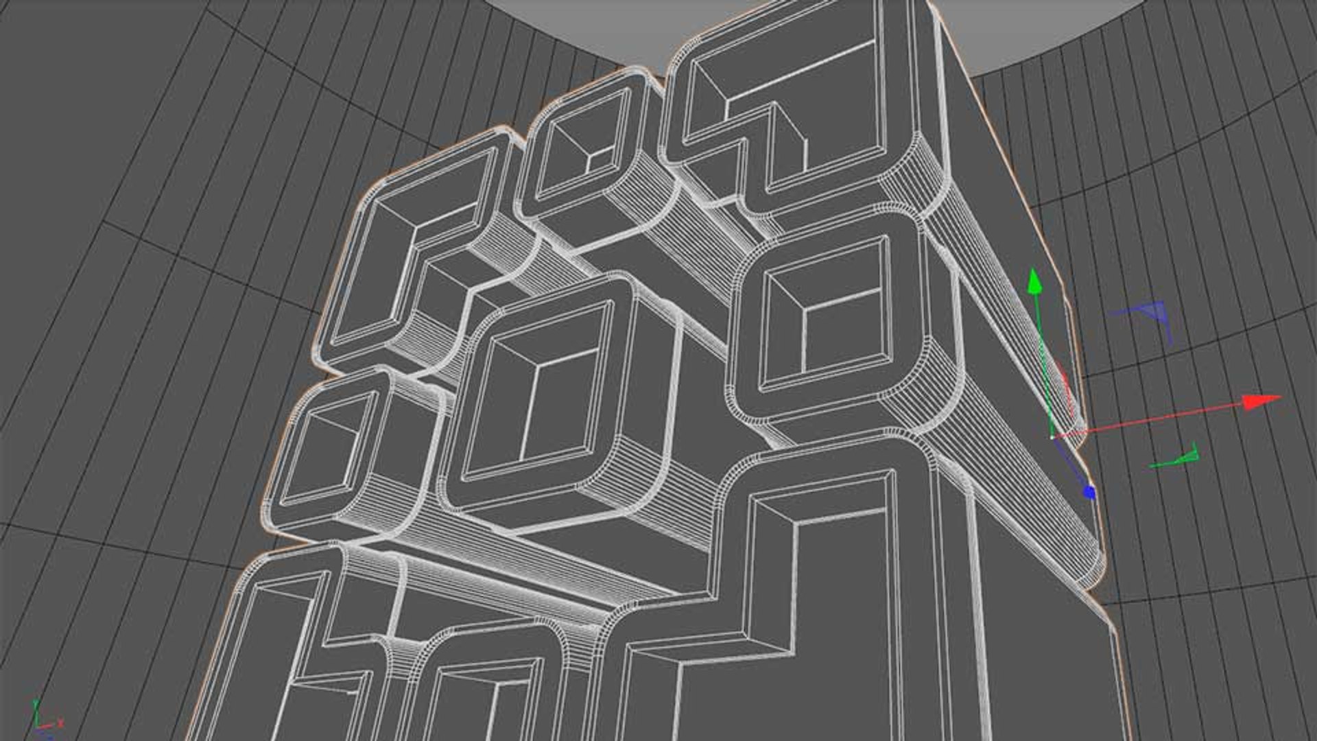 Geometry Dash Icon 3D - TurboSquid 1587960