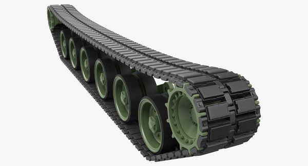 Tank tread model - TurboSquid 1368312