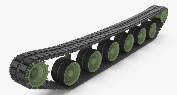 Tank tread model - TurboSquid 1368312