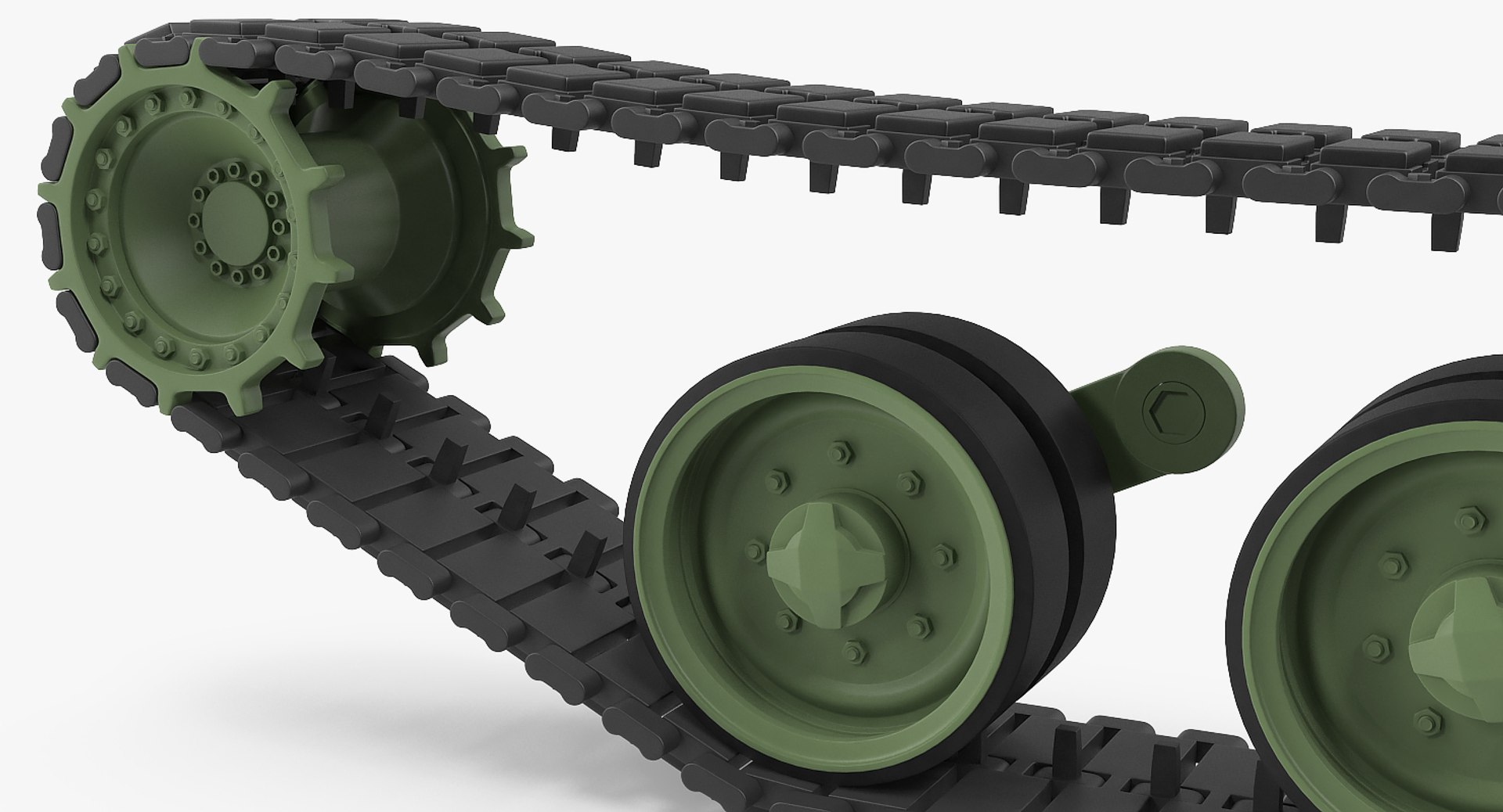 Tank Tread Model - TurboSquid 1368312