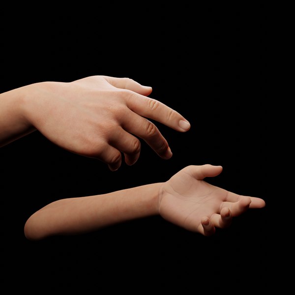 Free Blender Hand Models | TurboSquid