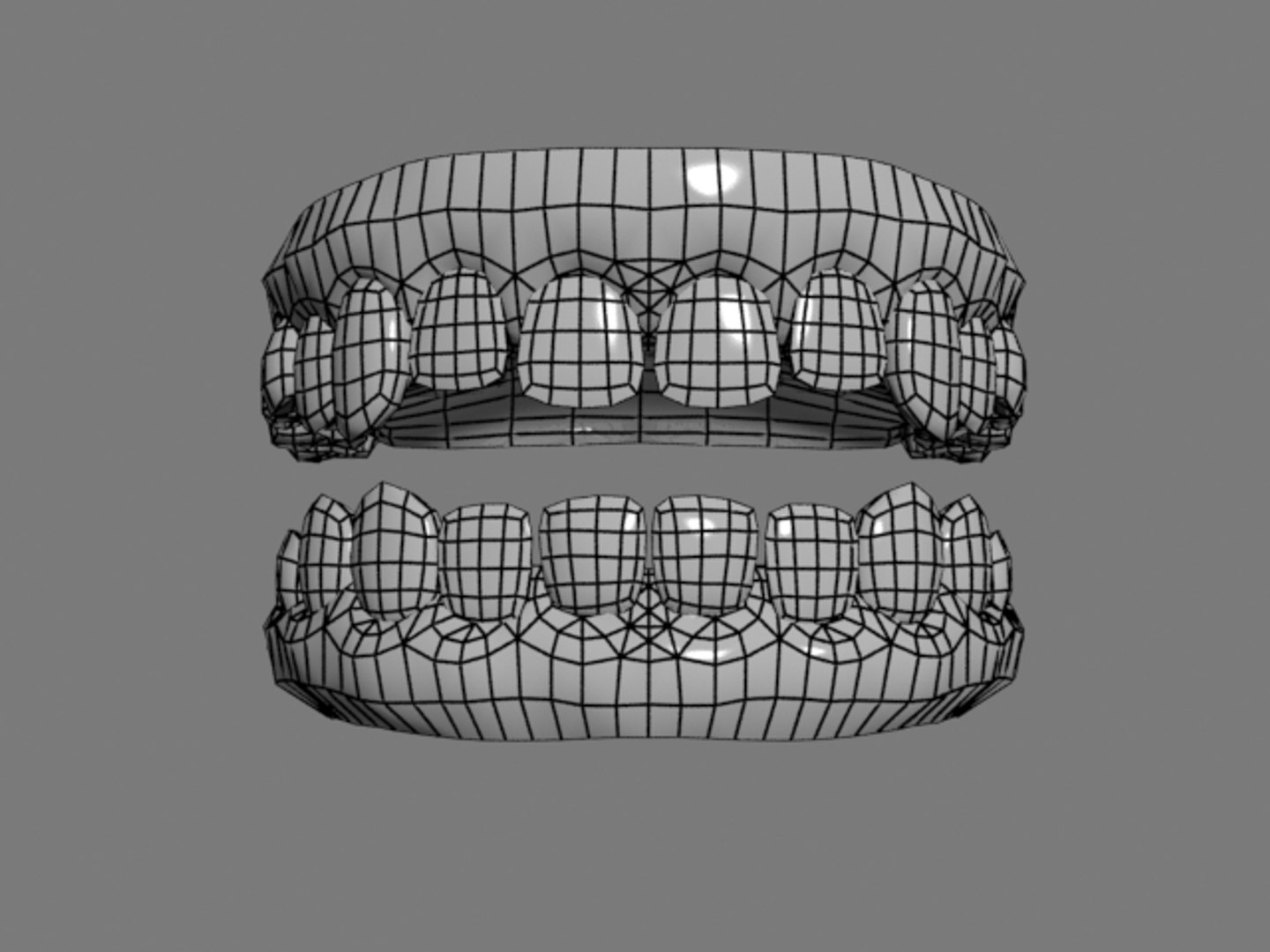 Teeth 3d Obj
