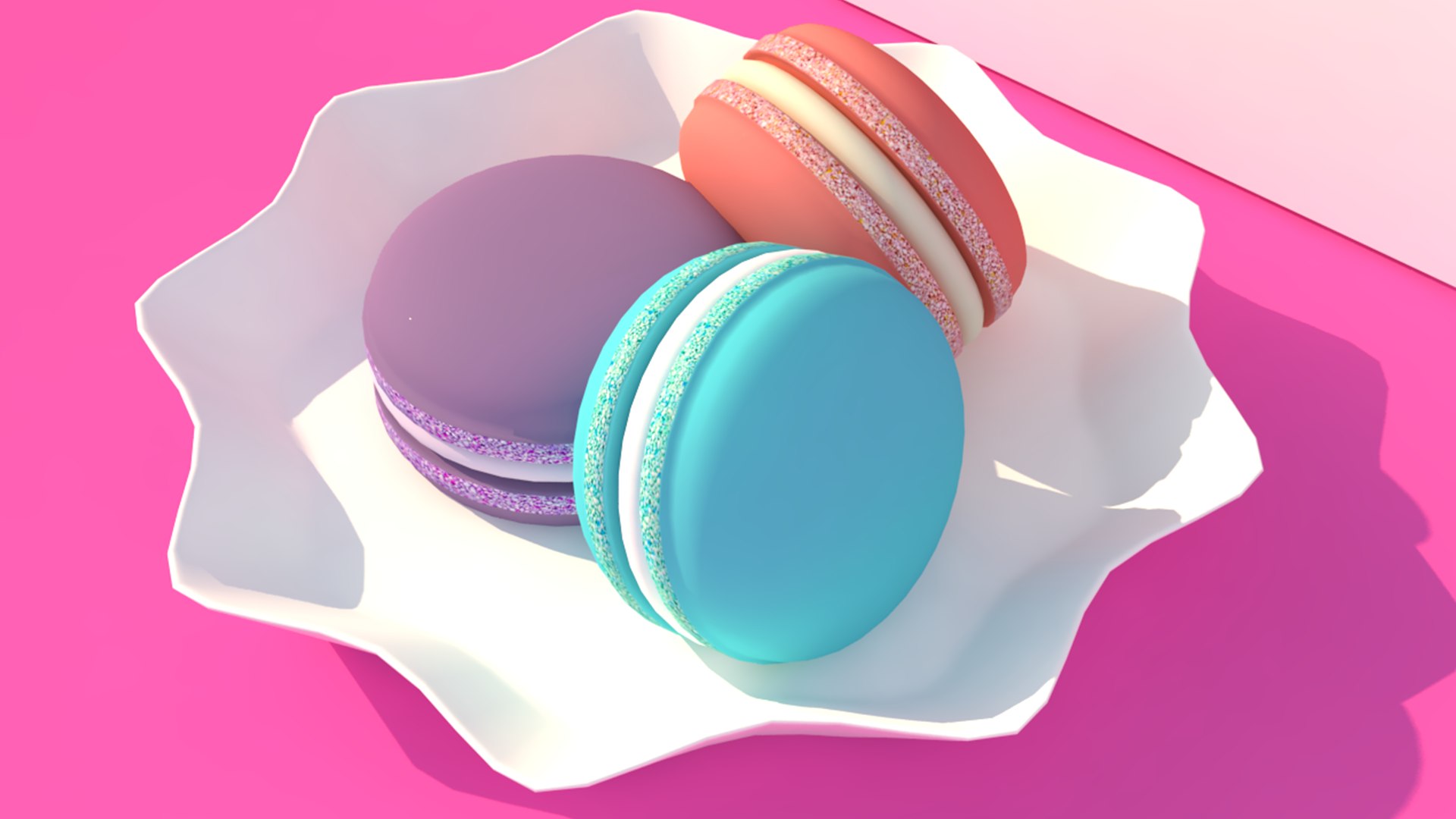 Macaron 3D model - TurboSquid 1734152