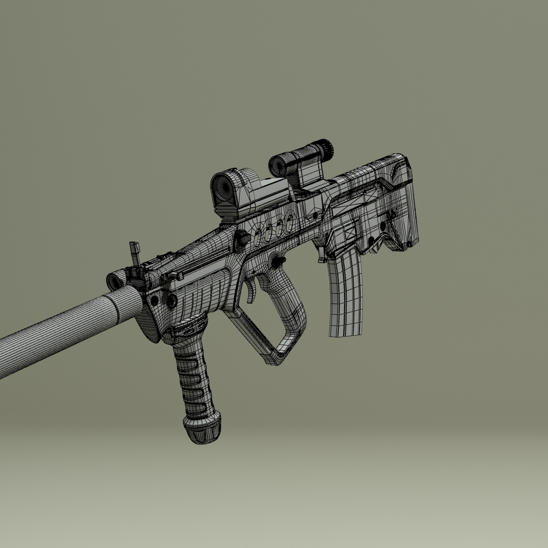 3d tavor assault rifle