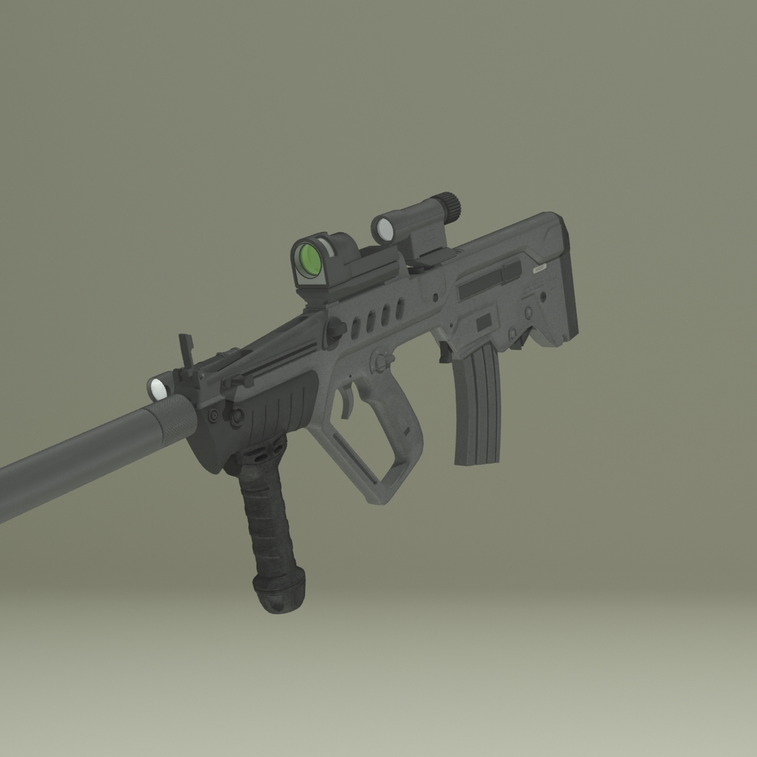 3d tavor assault rifle