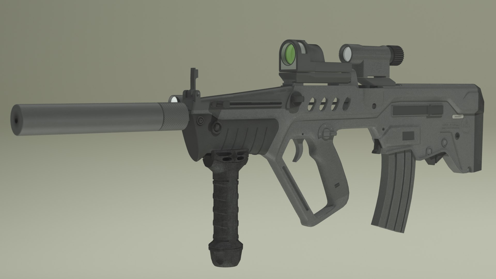 3d tavor assault rifle
