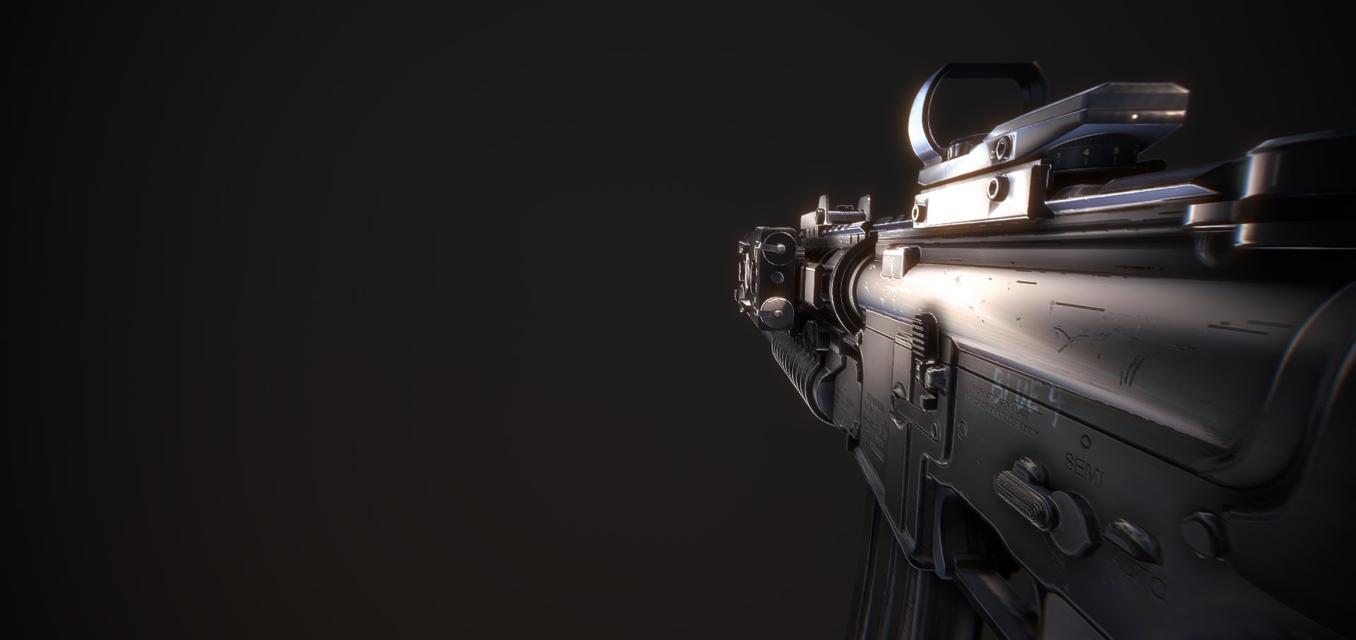 M4a1 unreal unity 3D - TurboSquid 1349952