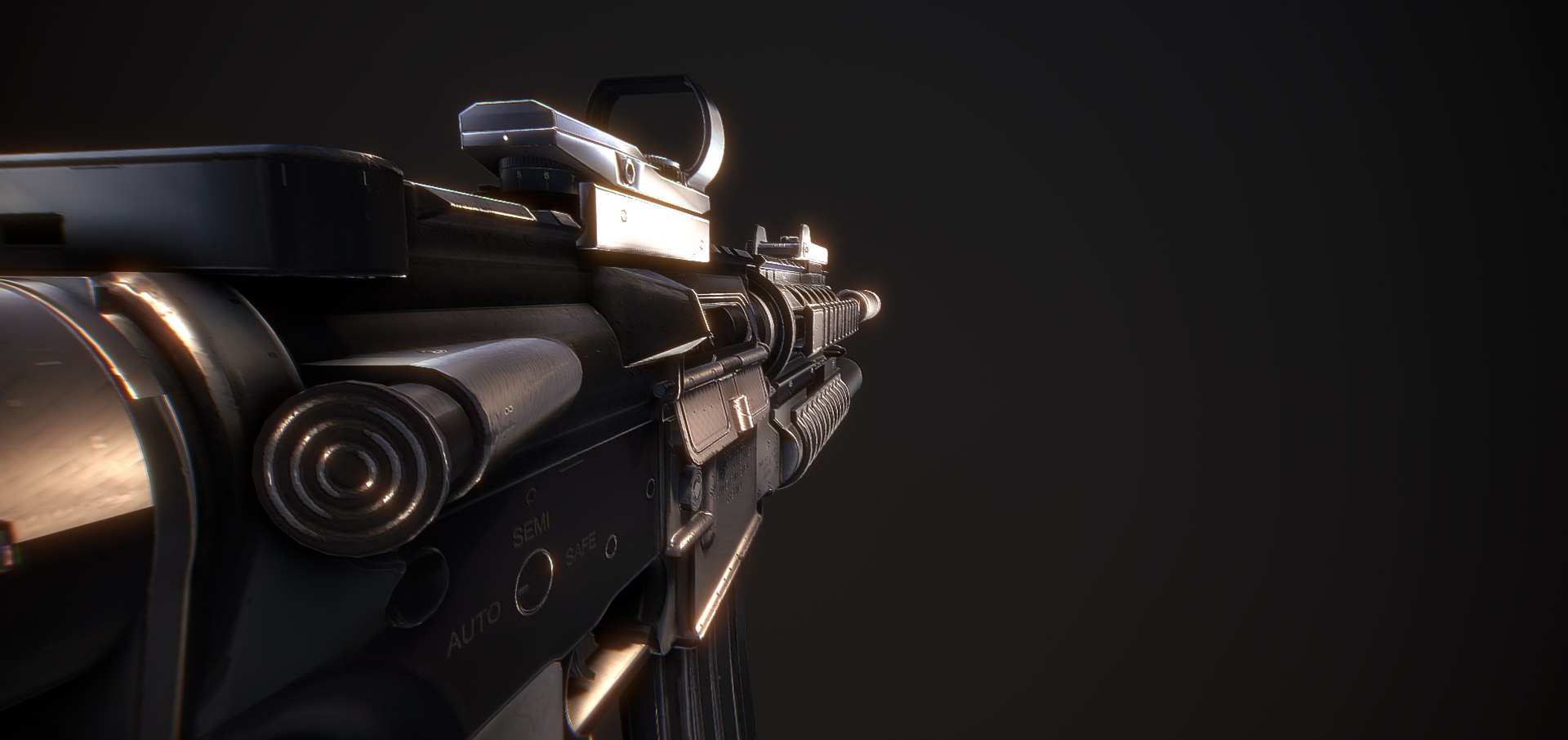 M4a1 unreal unity 3D - TurboSquid 1349952