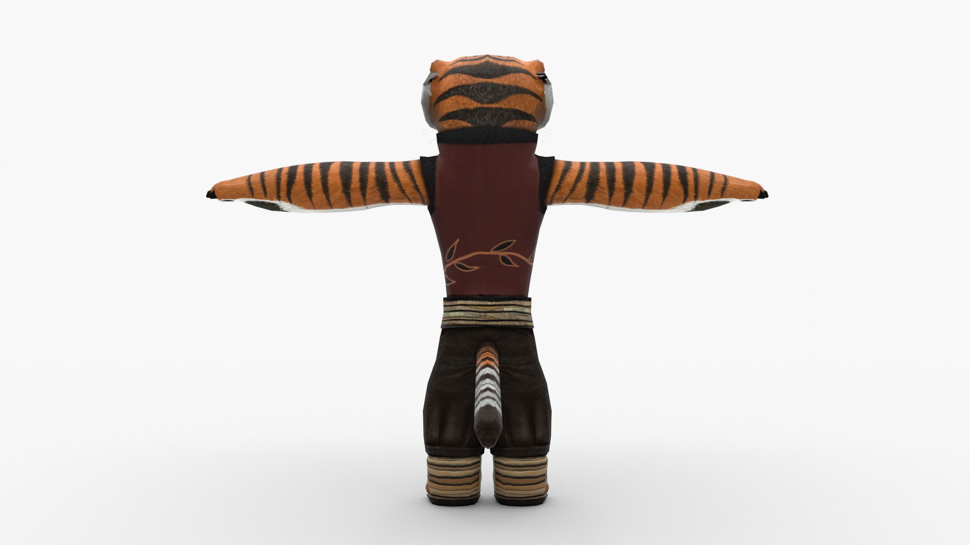 3D Tigeress From Kung Fu Panda - TurboSquid 2348340