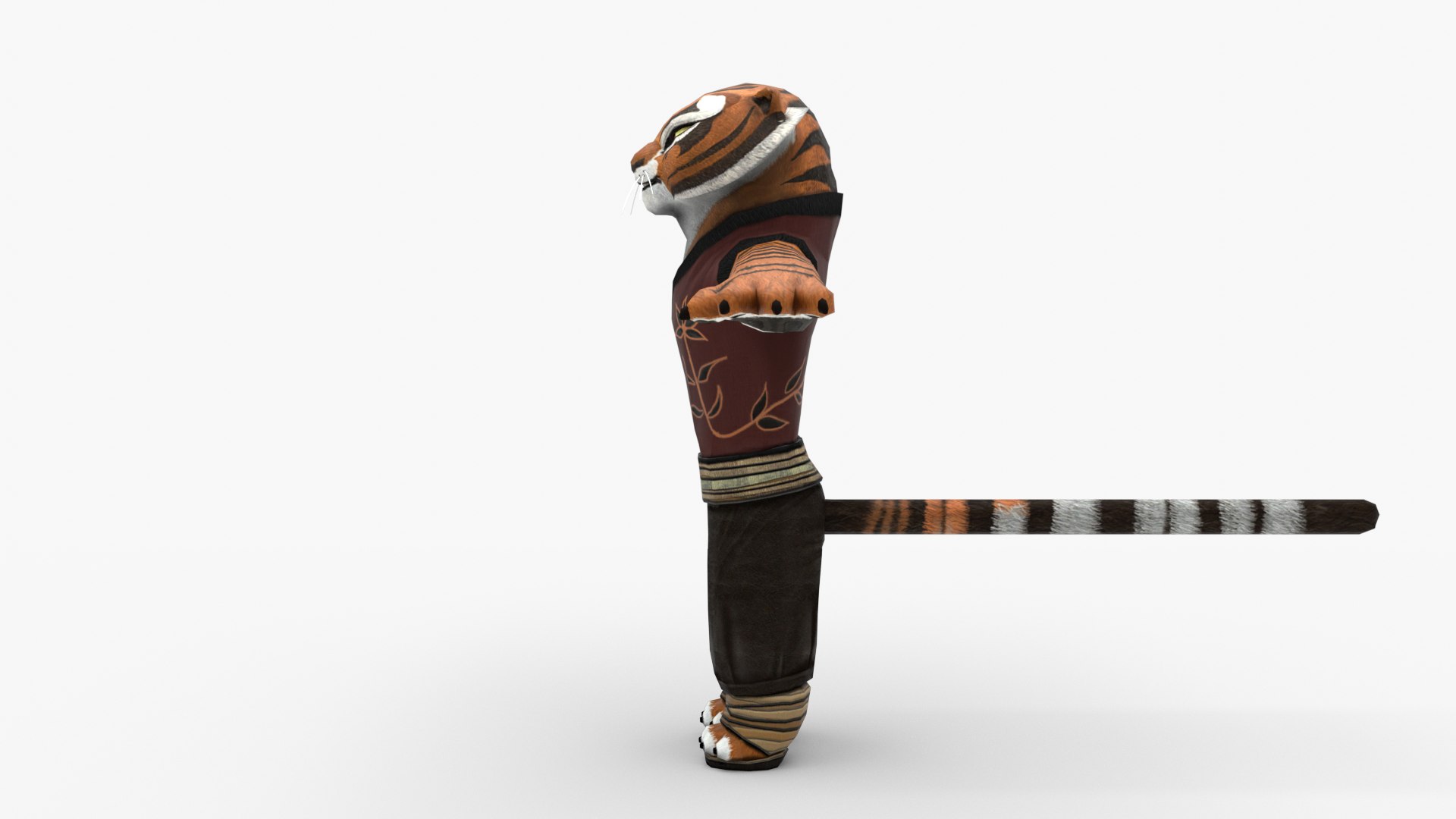 3D Tigeress From Kung Fu Panda - TurboSquid 2348340