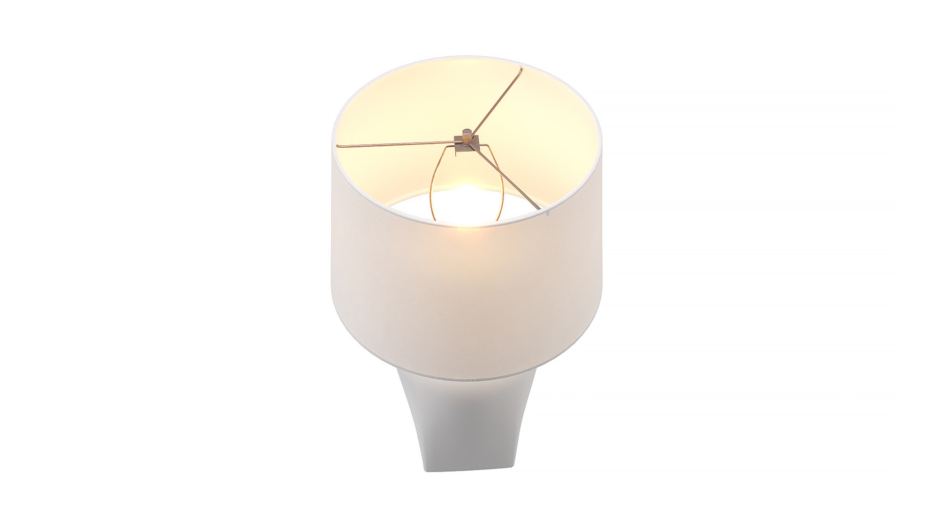 Jemma Ceramic Table Lamp INK IVY 3D - TurboSquid 2423260