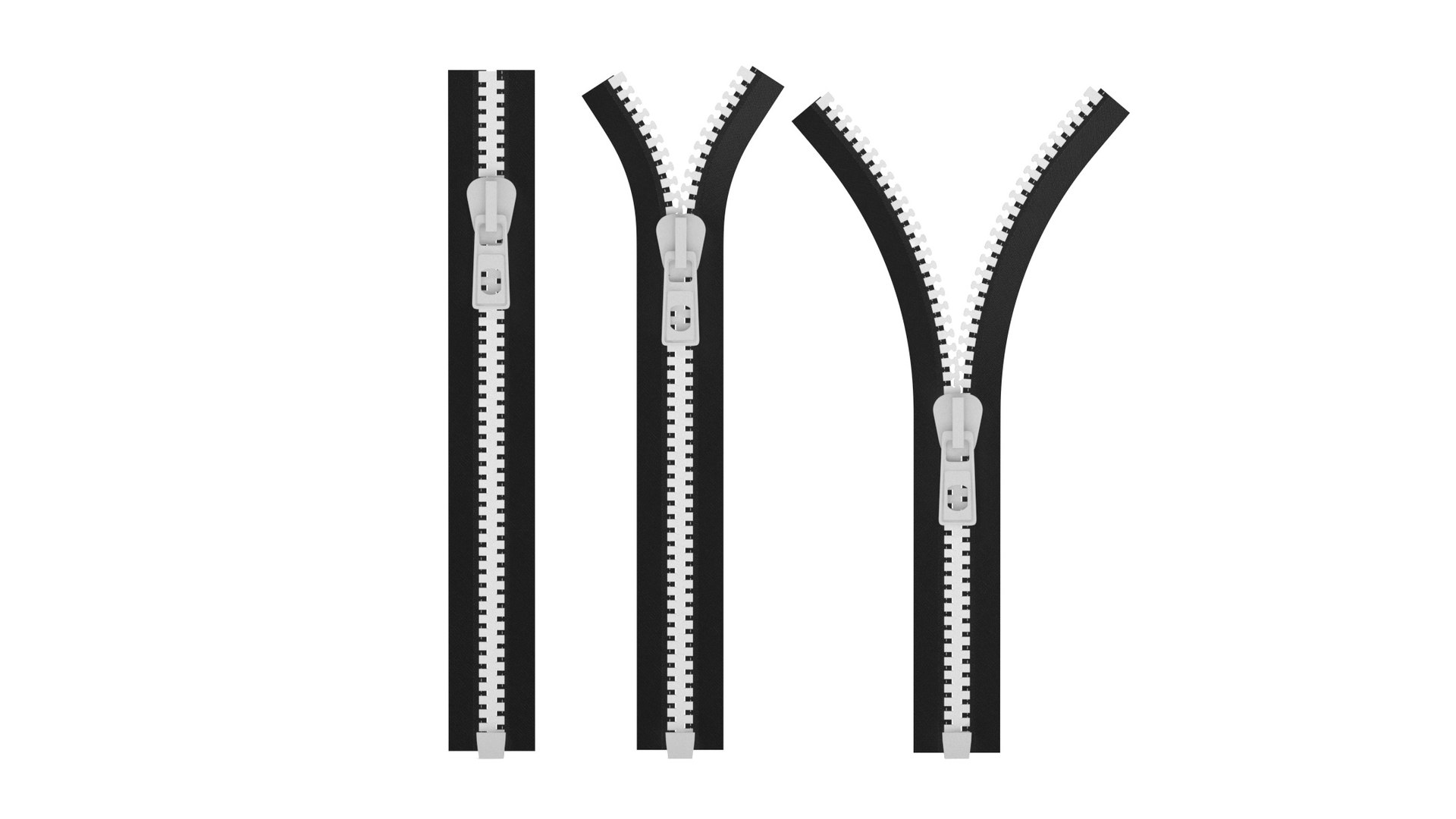 Zipper Collection 3D - TurboSquid 2167595