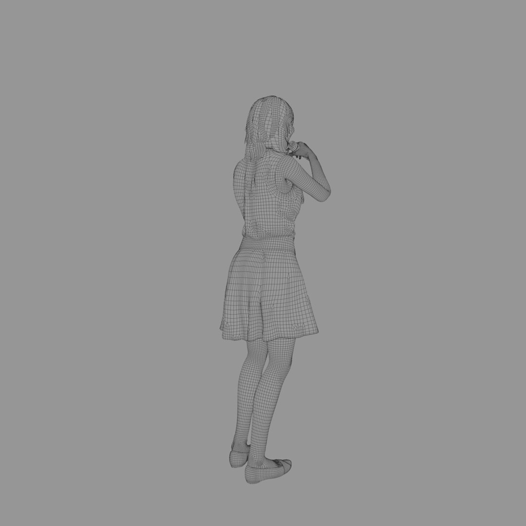 3D Female Singing - TurboSquid 1188016